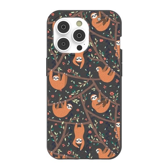 Cell Phones & Accessories | Compostable Plasticfree Black Jungle Sloths ...